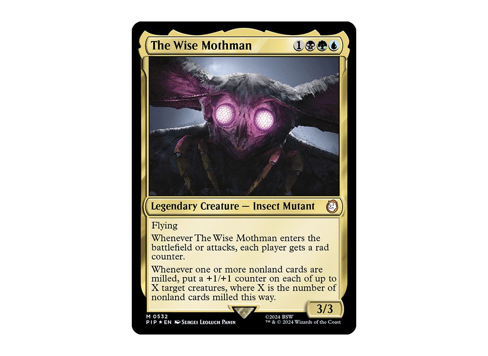 The Wise Mothman M :Foil [PIP 0532] [EN](Fallout) | SNKRDUNK