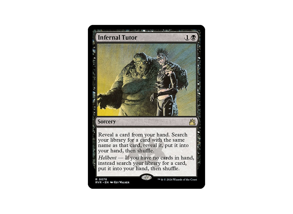 Infernal Tutor R :Foil [RVR 0078] [EN](Ravnica Remastered) | SNKRDUNK