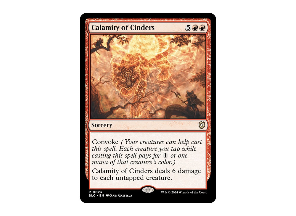 Calamity of Cinders R [BLC 0023] [EN](Bloomburrow) | SNKRDUNK