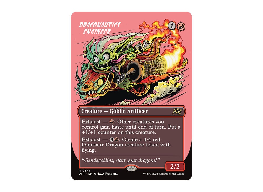 Draconautics Engineer R :Foil [DFT 0341] [EN](Aetherdrift) | SNKRDUNK
