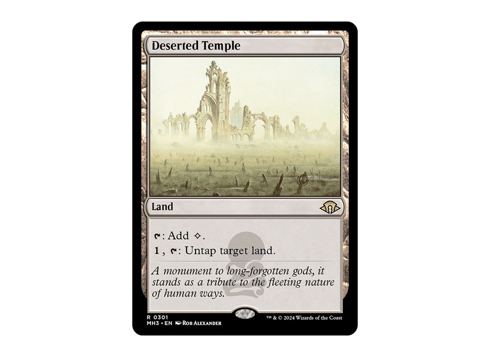 Deserted Temple R :Foil [MH3 0301] [EN](Modern Horizons 3) | SNKRDUNK