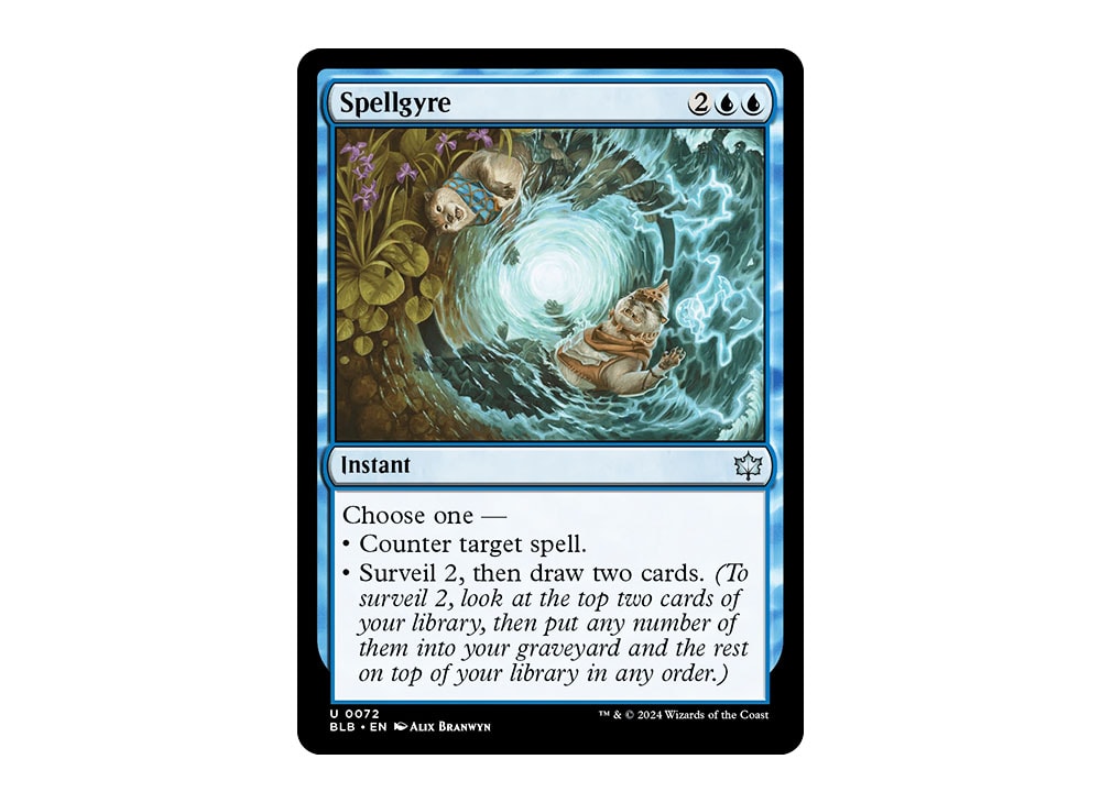 Spellgyre U :Foil [BLB 0072] [EN](Bloomburrow) | SNKRDUNK