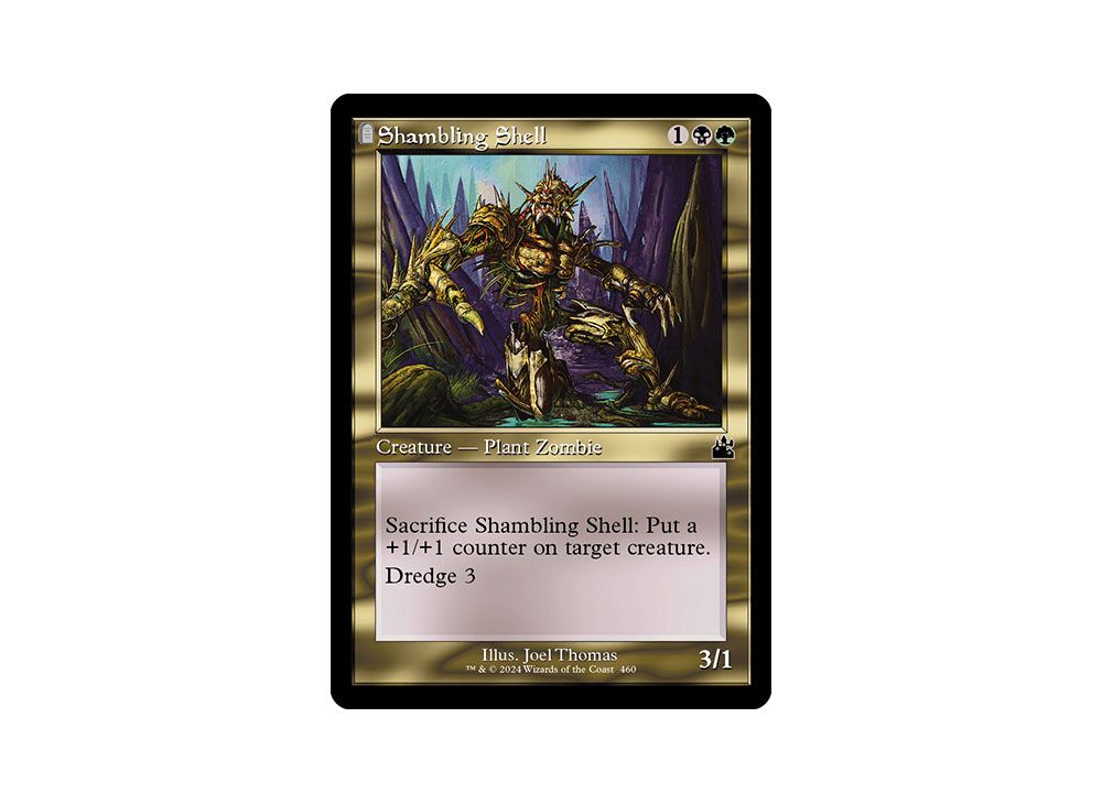 Shambling Shell C :Foil :Retro Frame [RVR 460] [EN](Ravnica Remastered ...