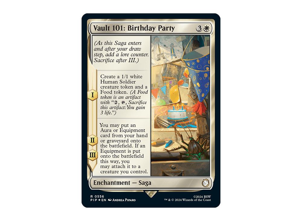 Vault 101: Birthday Party R :Foil [PIP 0556] [EN](Fallout) | SNKRDUNK