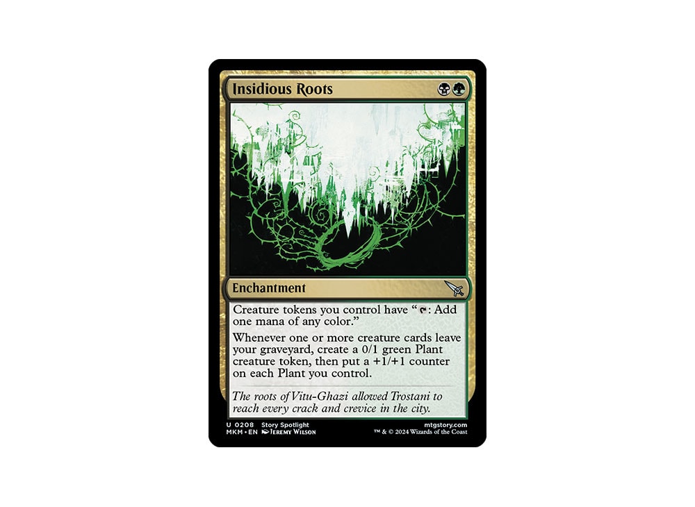 Insidious Roots U :Foil [MKM 0208] [EN](Murders at Karlov Manor) | SNKRDUNK