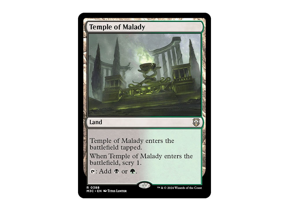 Temple of Malady R :Foil [M3C 0388] [EN](Modern Horizons 3) | SNKRDUNK
