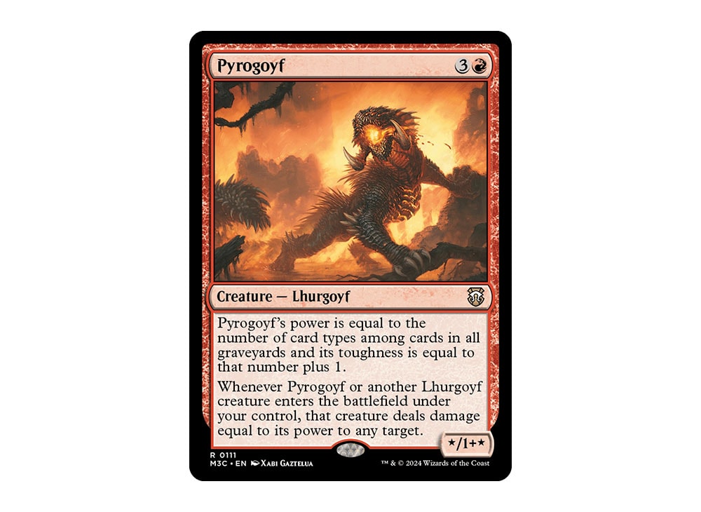 Pyrogoyf R [M3C 0111] [EN](Modern Horizons 3) | SNKRDUNK