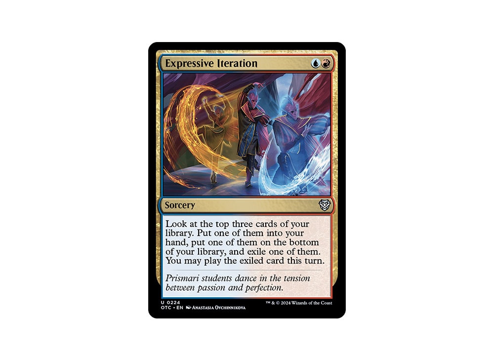 Expressive Iteration U [OTC 0224] [EN](Outlaws of Thunder Junction ...