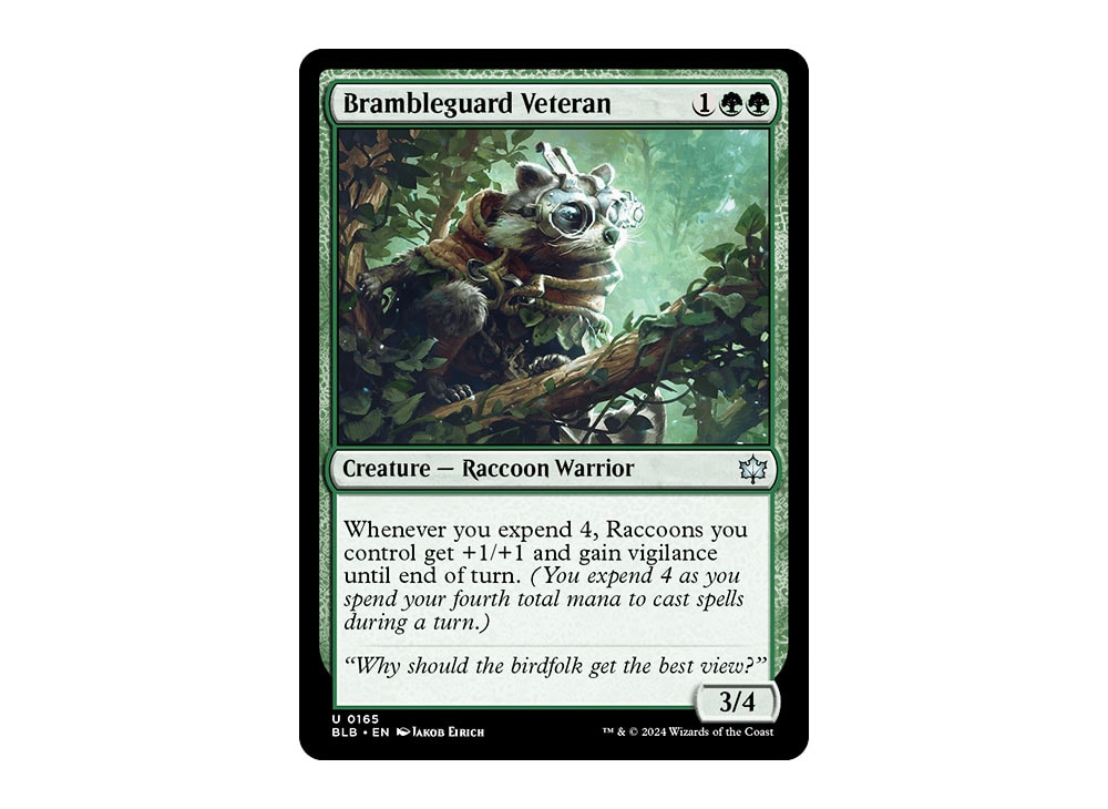 Brambleguard Veteran U :Foil [BLB 0165] [EN](Bloomburrow) | SNKRDUNK