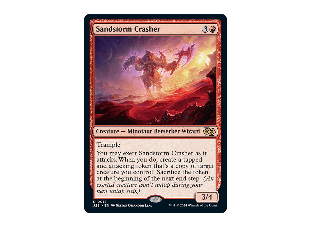 Sandstorm Crasher R [J25 0018] [EN](Foundations) | SNKRDUNK