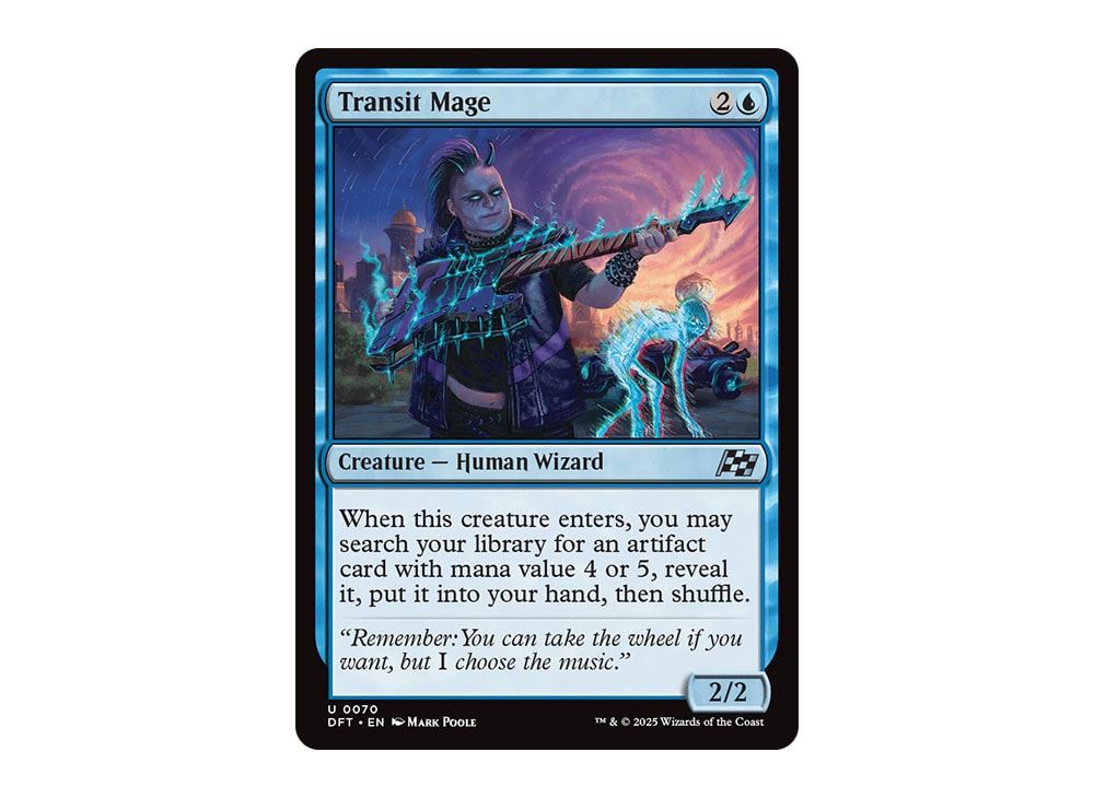 Transit Mage U :Foil [DFT 0070] [EN](Aetherdrift) | SNKRDUNK