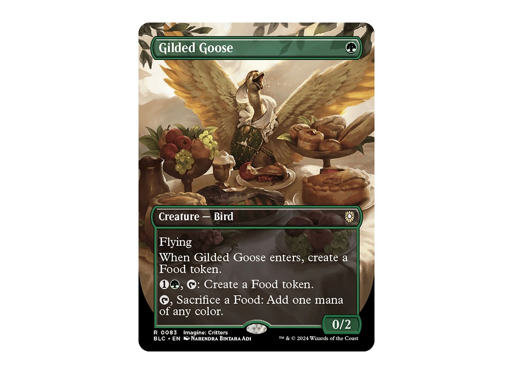 Gilded Goose R :Foil :Borderless [BLC 0083] [EN](Bloomburrow) | SNKRDUNK
