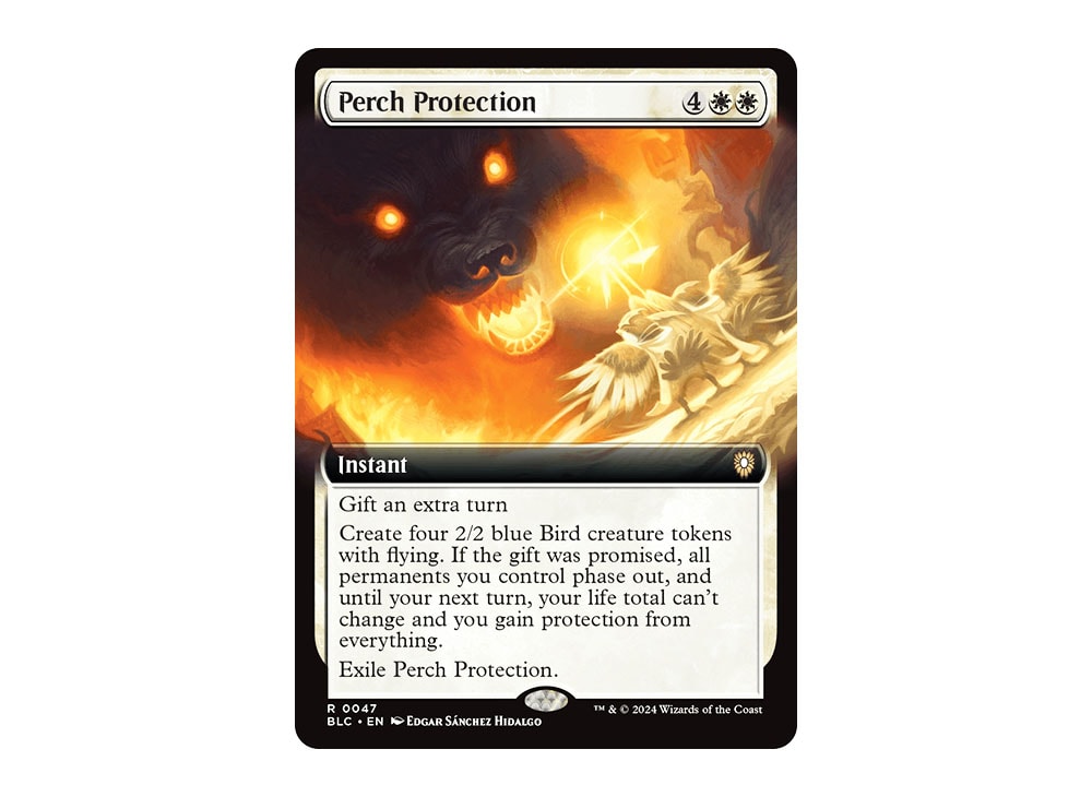 Perch Protection R [BLC 0047] [EN](Bloomburrow) | SNKRDUNK