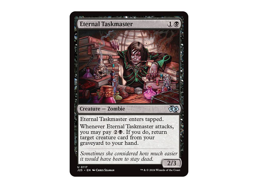 Eternal Taskmaster U [J25 0117] [EN](Foundations) | SNKRDUNK