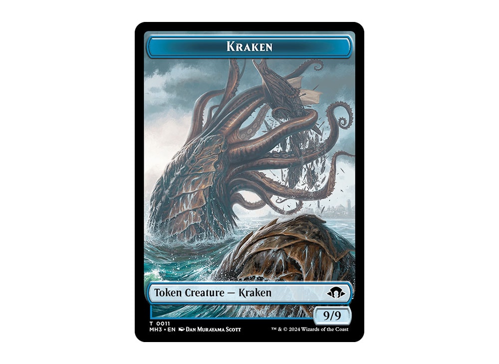 Kraken Token T :Foil [MH3 0011] [EN](Modern Horizons 3) | SNKRDUNK