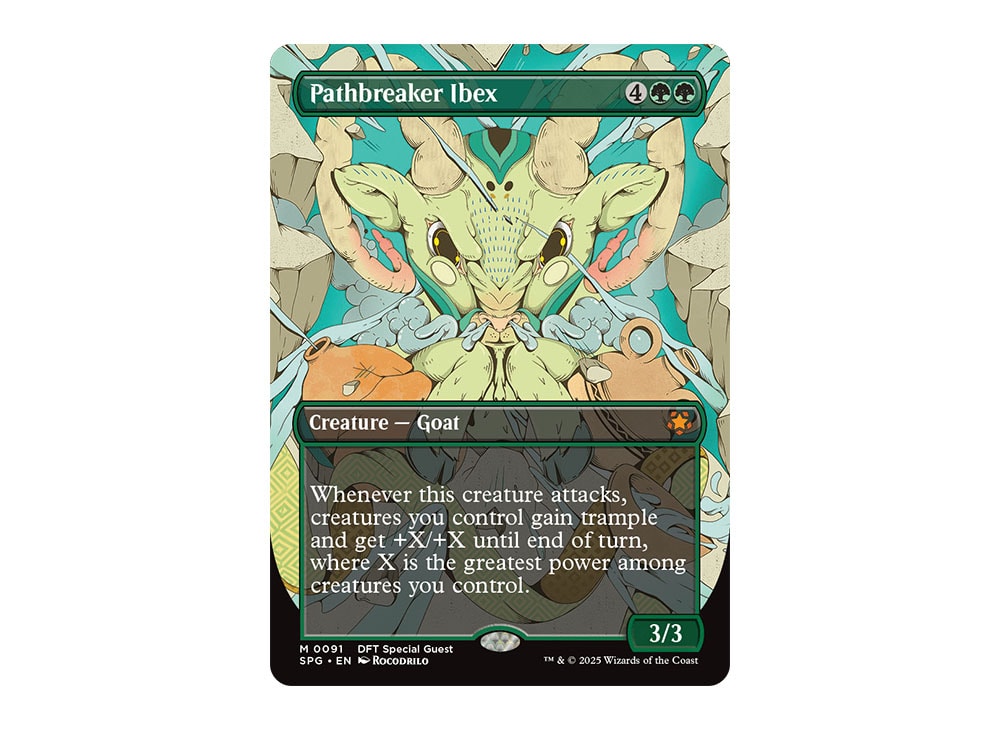 Pathbreaker Ibex M :Foil [SPG 0091] [EN](Aetherdrift) | SNKRDUNK