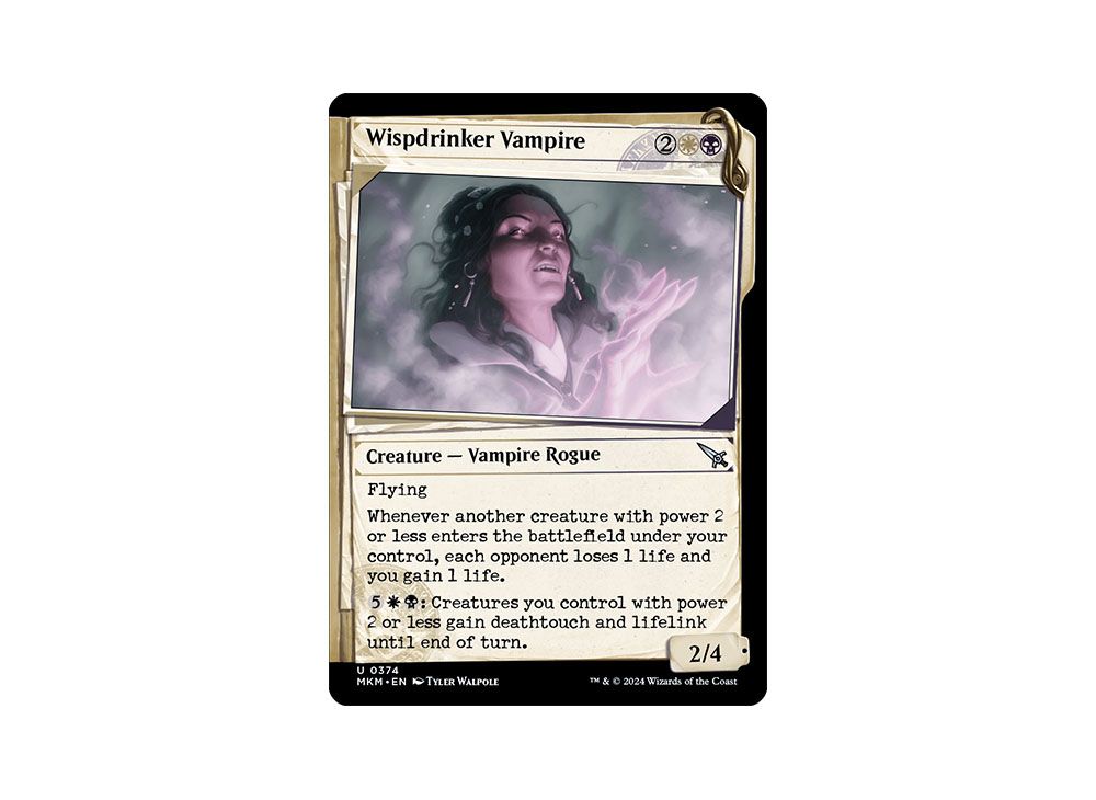Wispdrinker Vampire U :Foil [MKM 0374] [EN](Murders at Karlov Manor ...