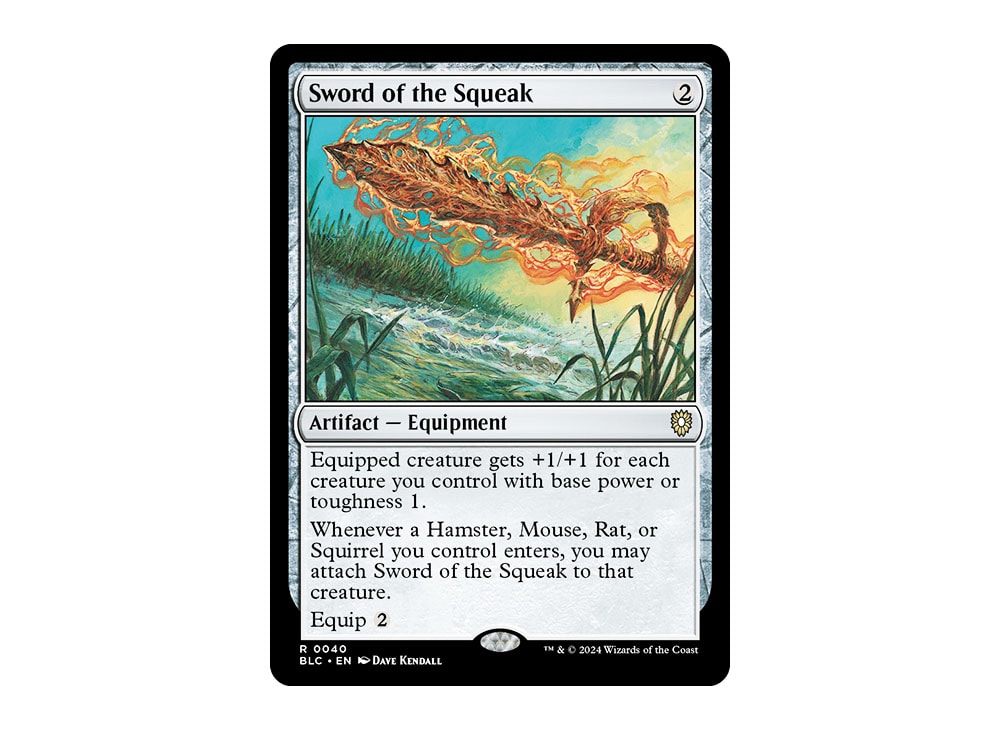 Sword of the Squeak R [BLC 0040] [EN](Bloomburrow) | SNKRDUNK