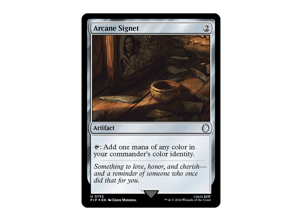 Arcane Signet U :Foil [PIP 0752] [EN](Fallout) | SNKRDUNK