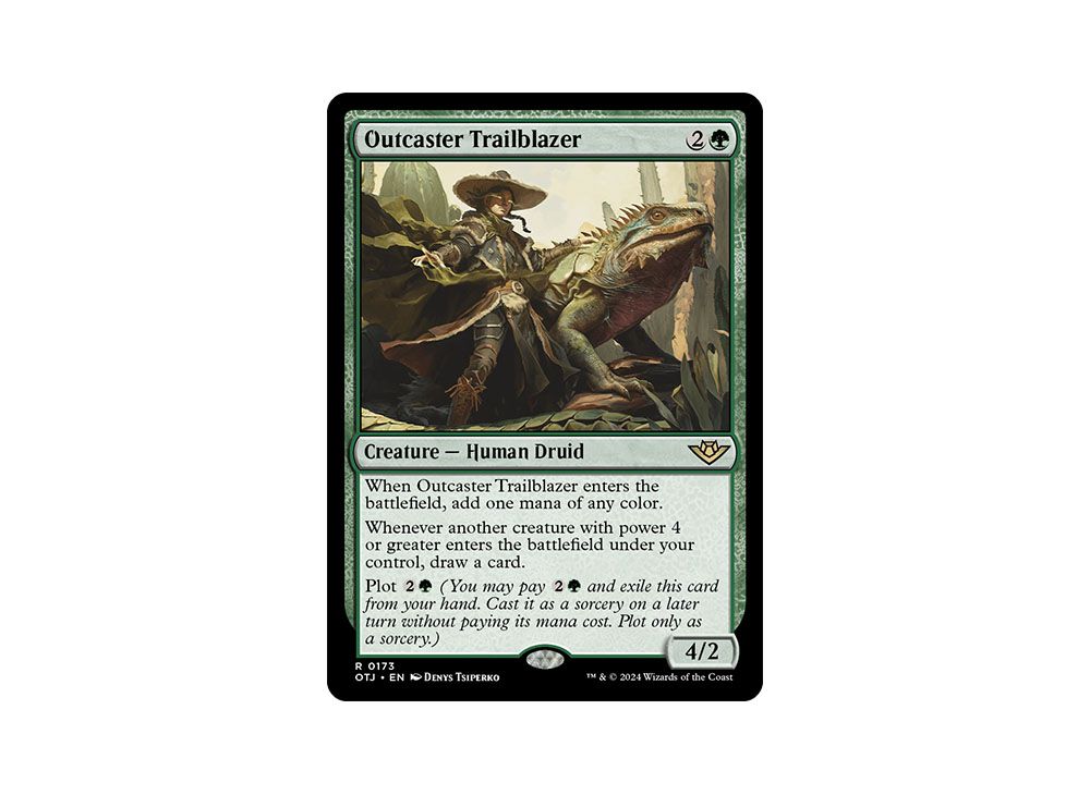 Outcaster Trailblazer R :Foil [OTJ 0173] [EN](Outlaws of Thunder ...