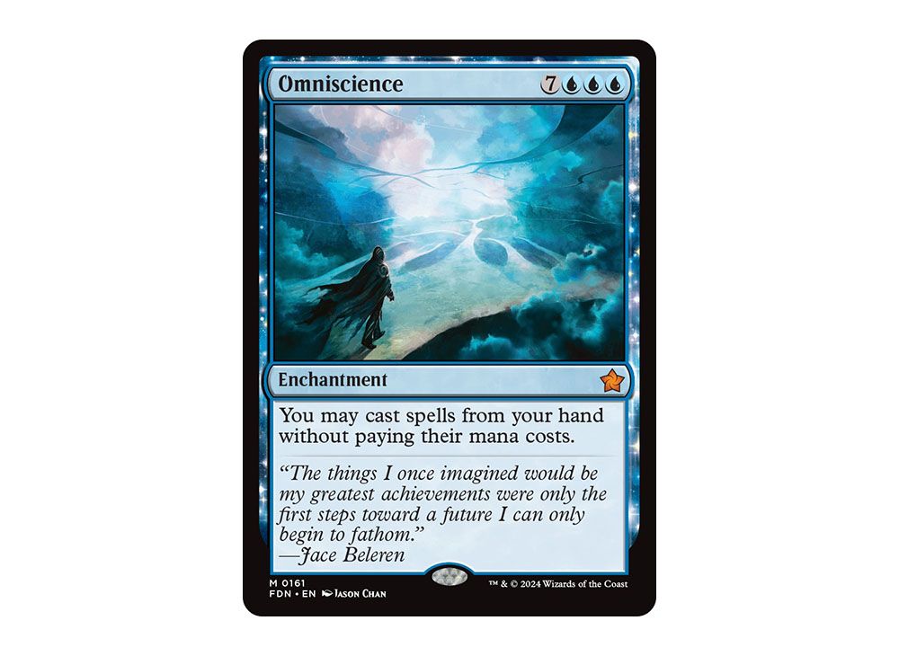 Omniscience M :Foil [FDN 0161] [EN](Foundations) | SNKRDUNK