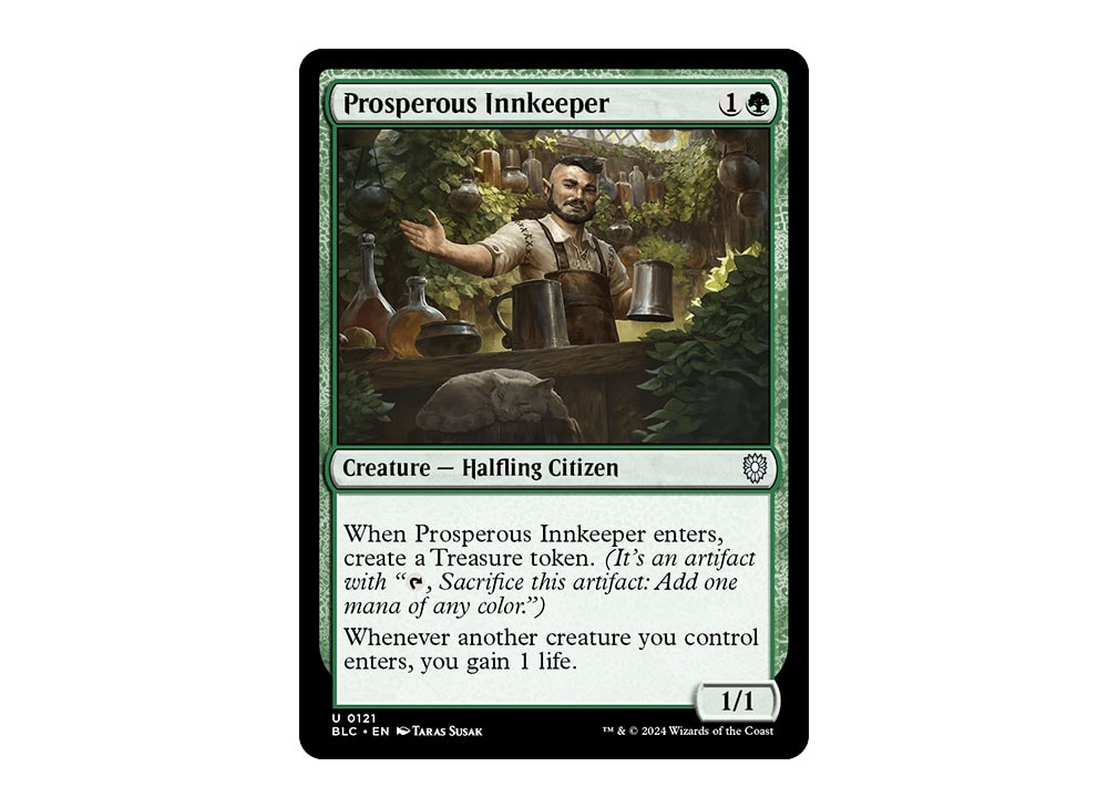Prosperous Innkeeper U [BLC 0121] [EN](Bloomburrow) | SNKRDUNK