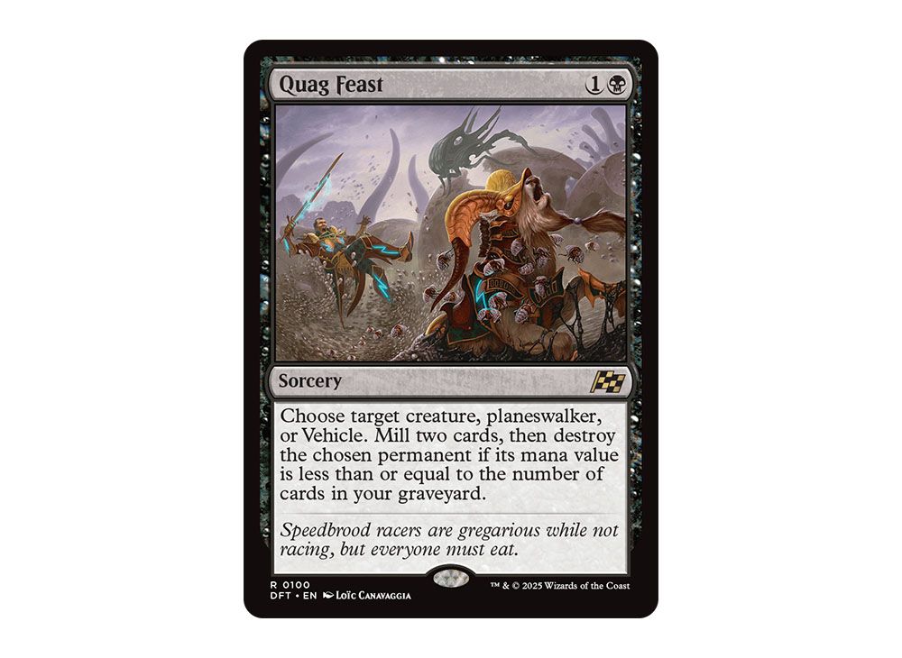 Quag Feast R :Foil [DFT 0100] [EN](Aetherdrift) | SNKRDUNK