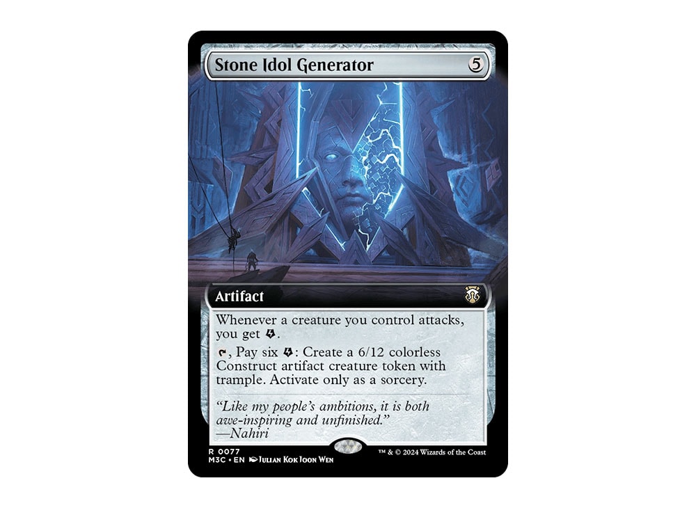 Stone Idol Generator R :Foil [M3C 0077] [EN](Modern Horizons 3) | SNKRDUNK