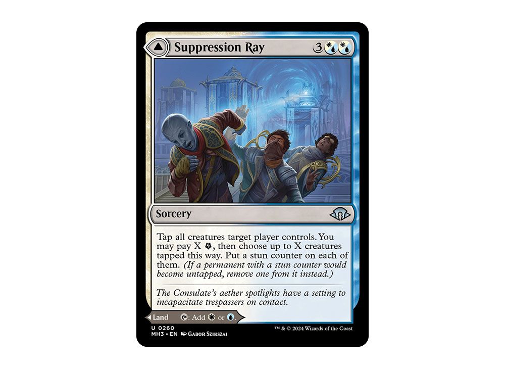 Suppression Ray / Orderly Plaza U :Foil [MH3 0260] [EN](Modern Horizons ...