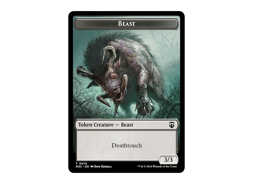 Beast Token / Shpeshifter T [M3C 0010] [EN](Modern Horizons 3) | SNKRDUNK