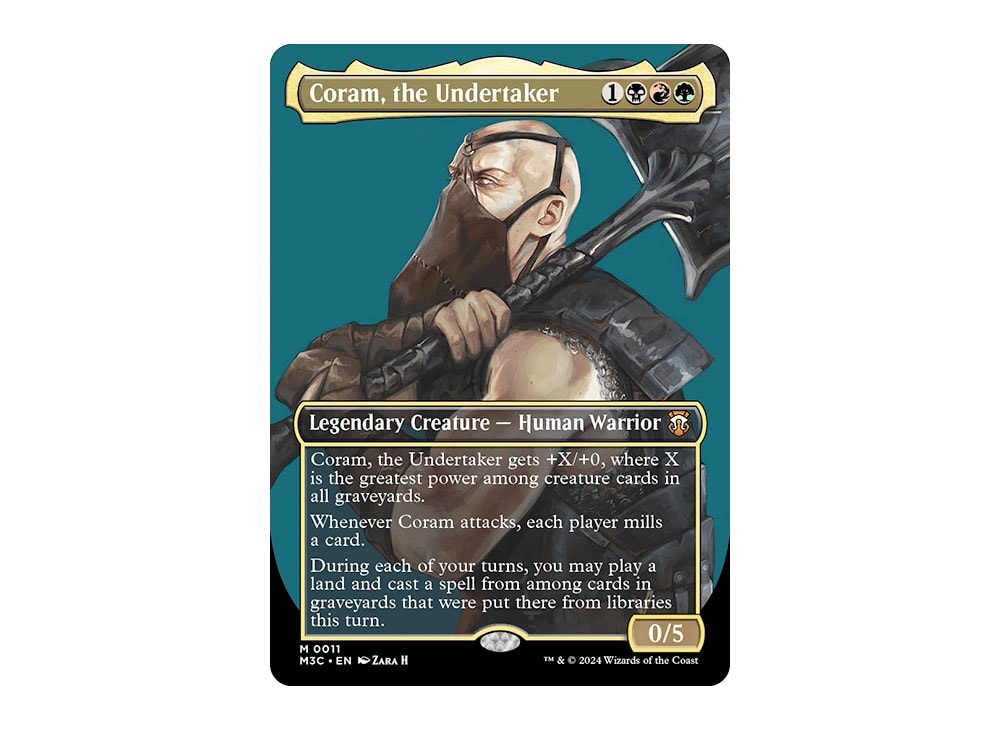 Coram the Undertaker M :Foil :Borderless [M3C 0011] [EN](Modern ...