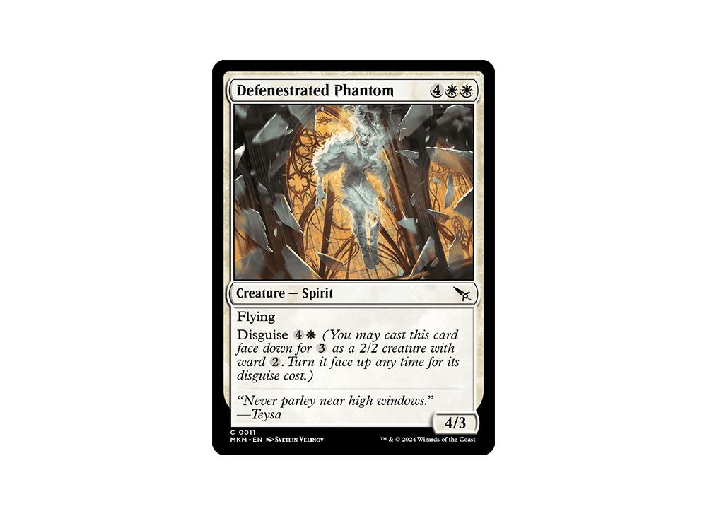Defenestrated Phantom C :Foil [MKM 0011] [EN](Murders at Karlov Manor ...