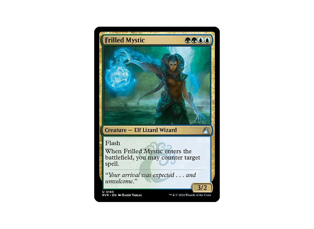 Frilled Mystic U :Foil [RVR 0183] [EN](Ravnica Remastered) | SNKRDUNK