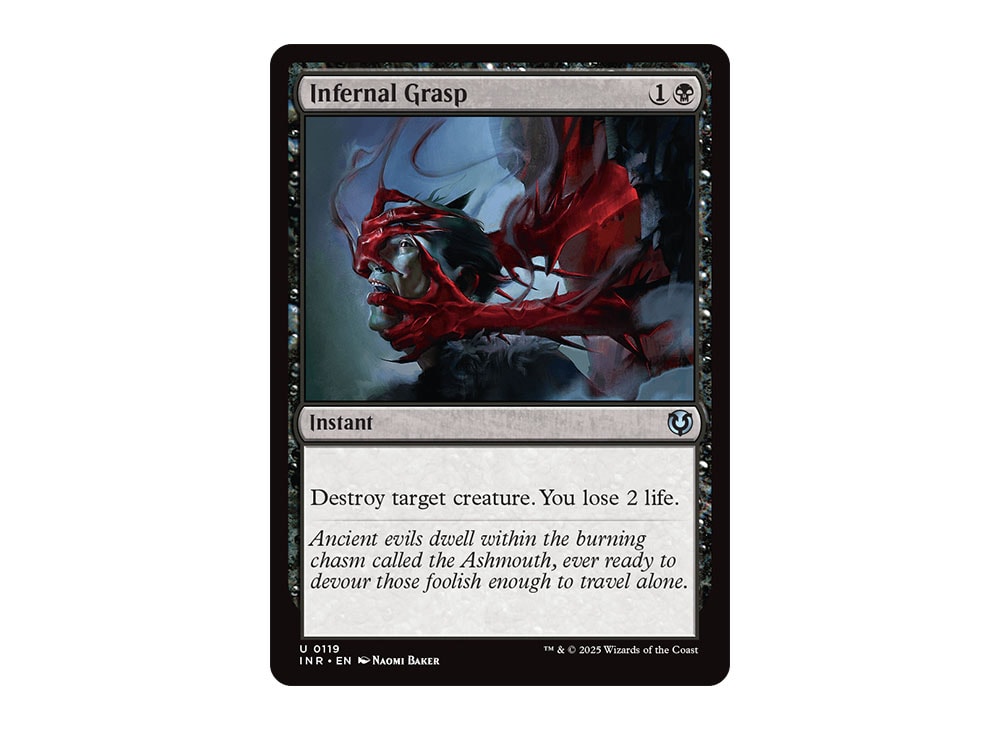 Infernal Grasp U :Foil [INR 0119] [EN](Innistrad Remastered) | SNKRDUNK