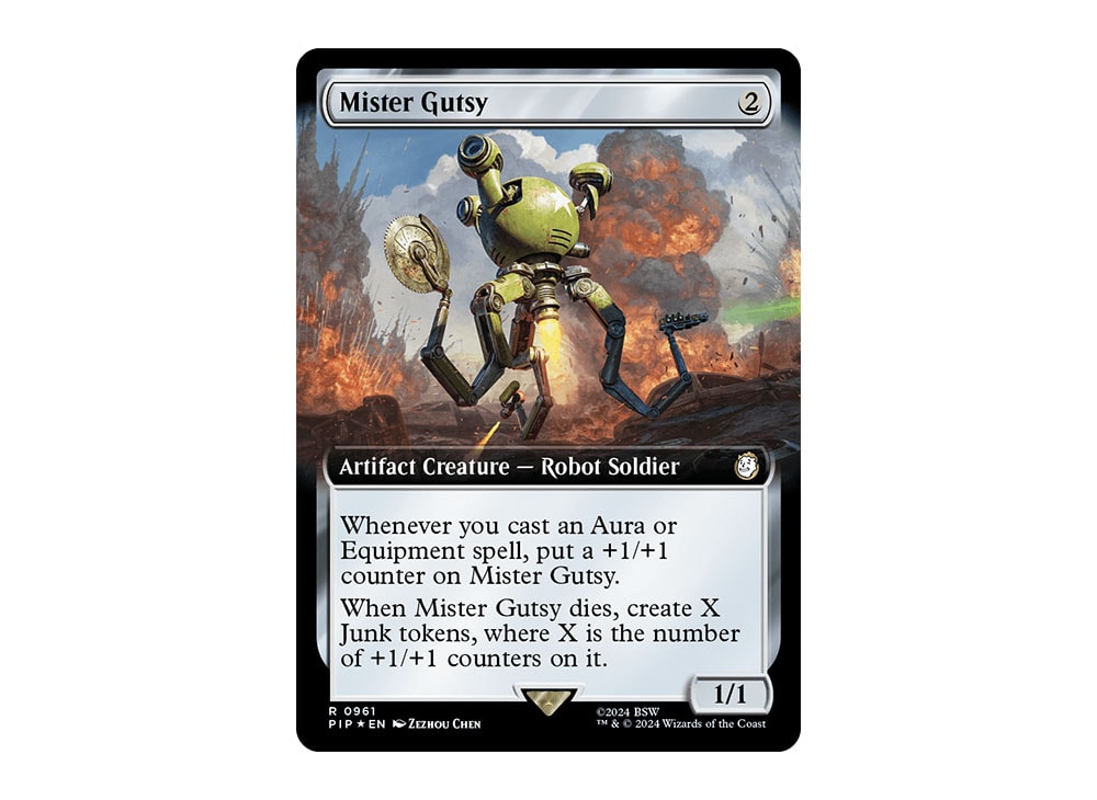 Mister Gutsy R :Foil [PIP 0961] [EN](Fallout) | SNKRDUNK