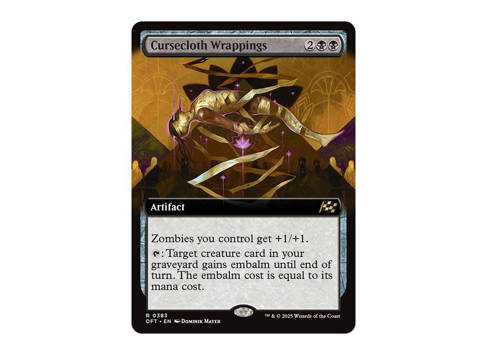Cursecloth Wrappings R :Foil [DFT 0383] [EN](Aetherdrift) | SNKRDUNK