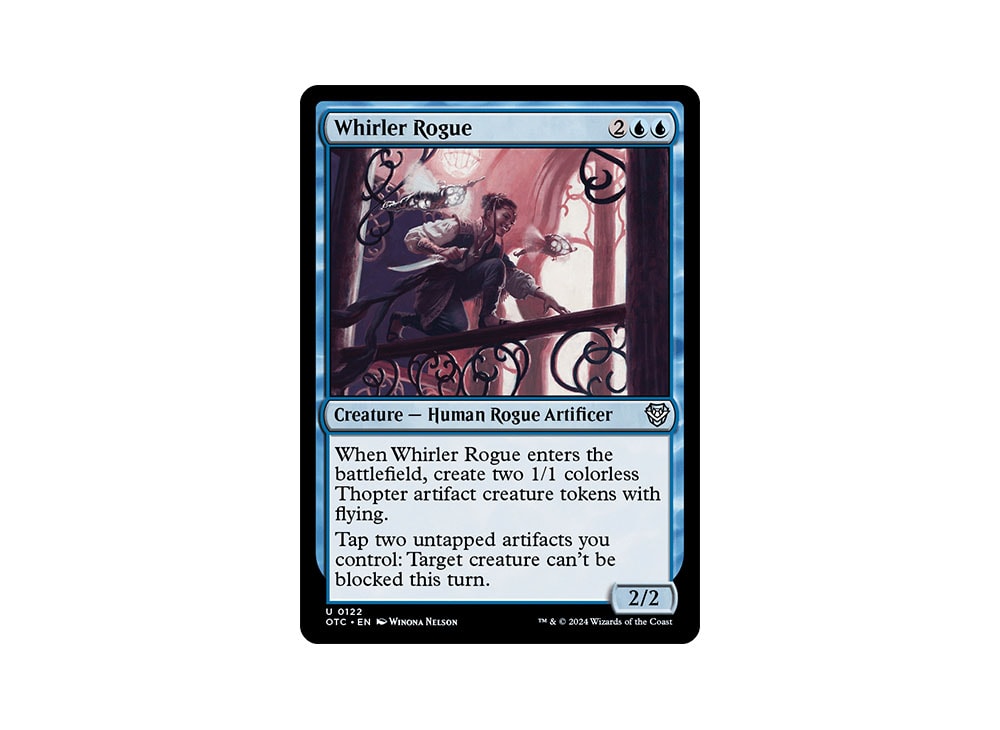 Whirler Rogue U [OTC 0122] [EN](Outlaws of Thunder Junction) | SNKRDUNK