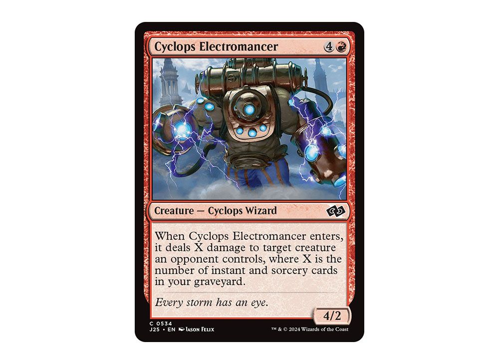 Cyclops Electromancer C [J25 0534] [EN](Foundations) | SNKRDUNK