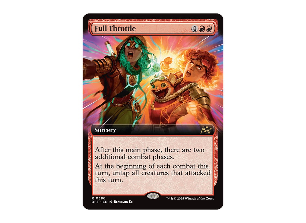 Full Throttle R :Foil [DFT 0386] [EN](Aetherdrift) | SNKRDUNK