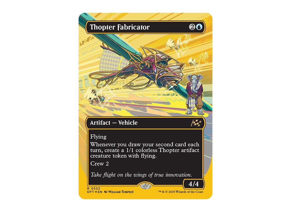 Thopter Fabricator R :Foil [DFT 0522] [EN](Aetherdrift) | SNKRDUNK