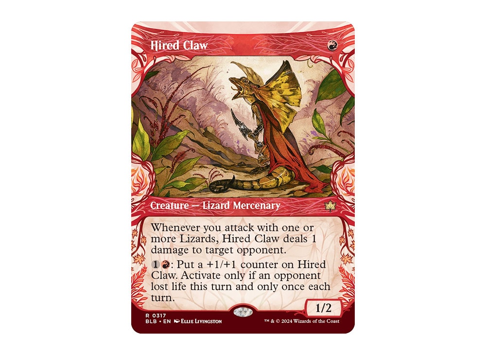 Hired Claw R :Foil [BLB 0317] [EN](Bloomburrow) | SNKRDUNK