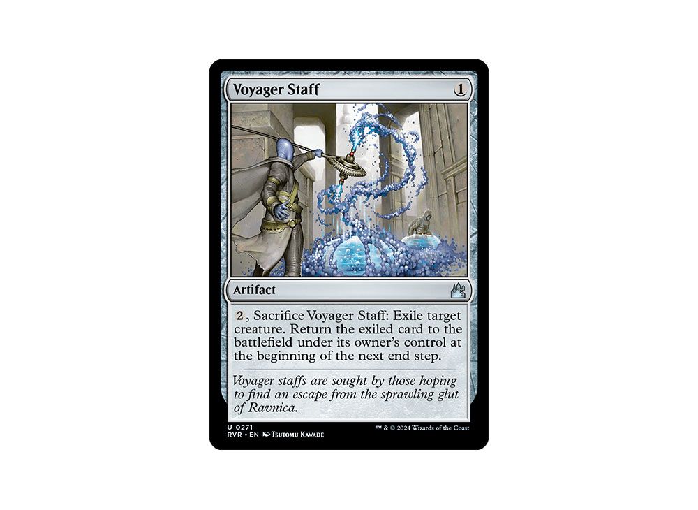 Voyager Staff U :Foil [RVR 0271] [EN](Ravnica Remastered) | SNKRDUNK