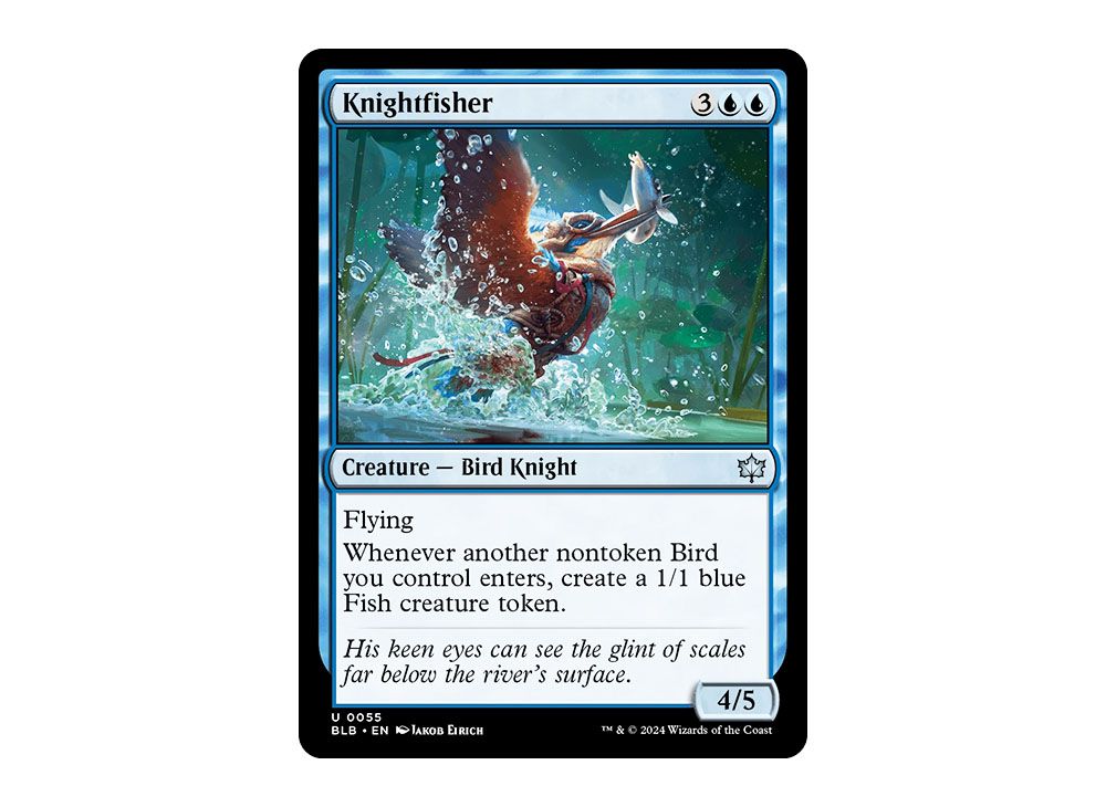 Knightfisher U :Foil [BLB 0055] [EN](Bloomburrow) | SNKRDUNK