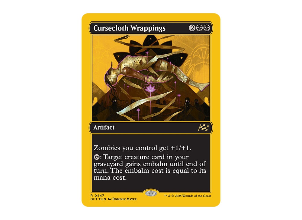 Cursecloth Wrappings R :Foil [DFT 0447] [EN](Aetherdrift) | SNKRDUNK