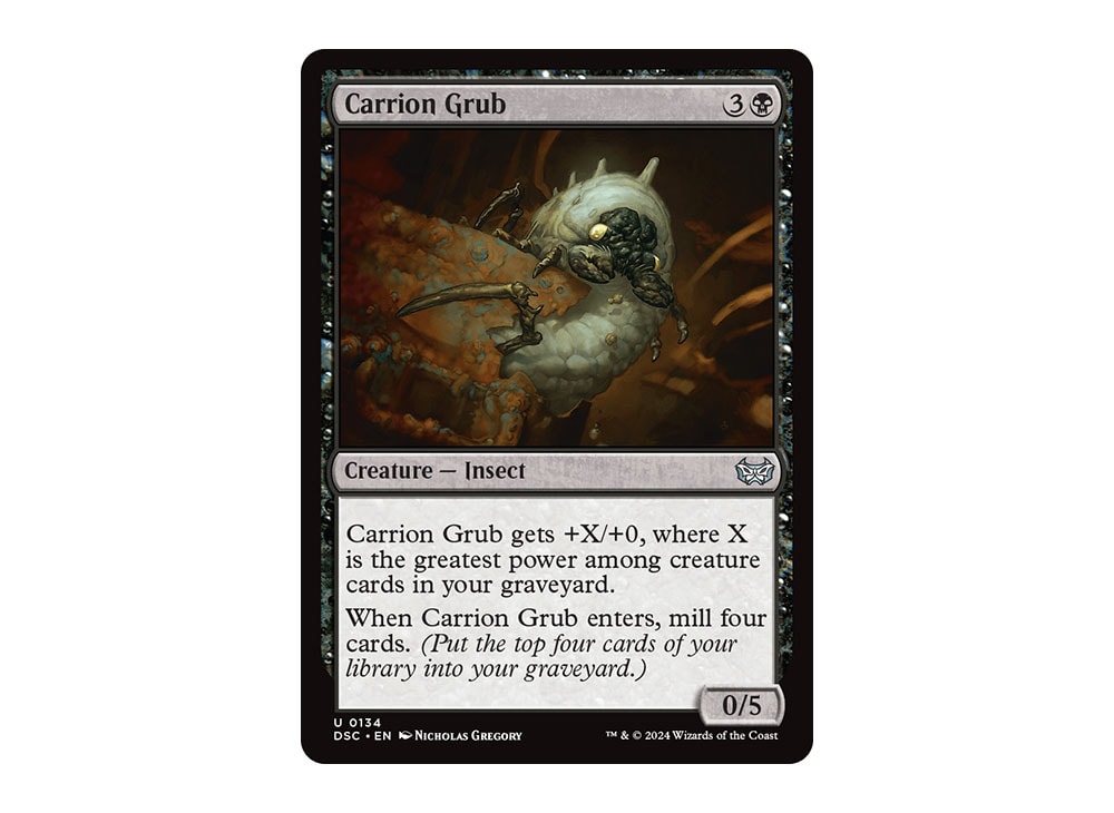 Carrion Grub U [DSC 0134] [EN](Duskmourn : House of Horror) | SNKRDUNK