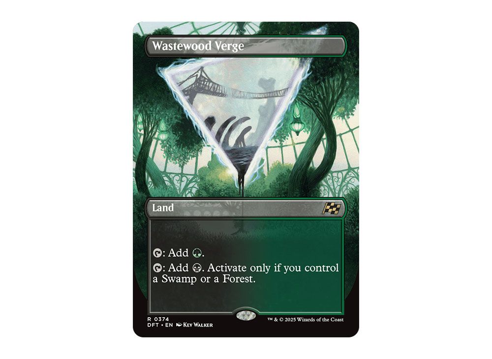 Wastewood Verge R :Foil [DFT 0374] [EN](Aetherdrift) | SNKRDUNK