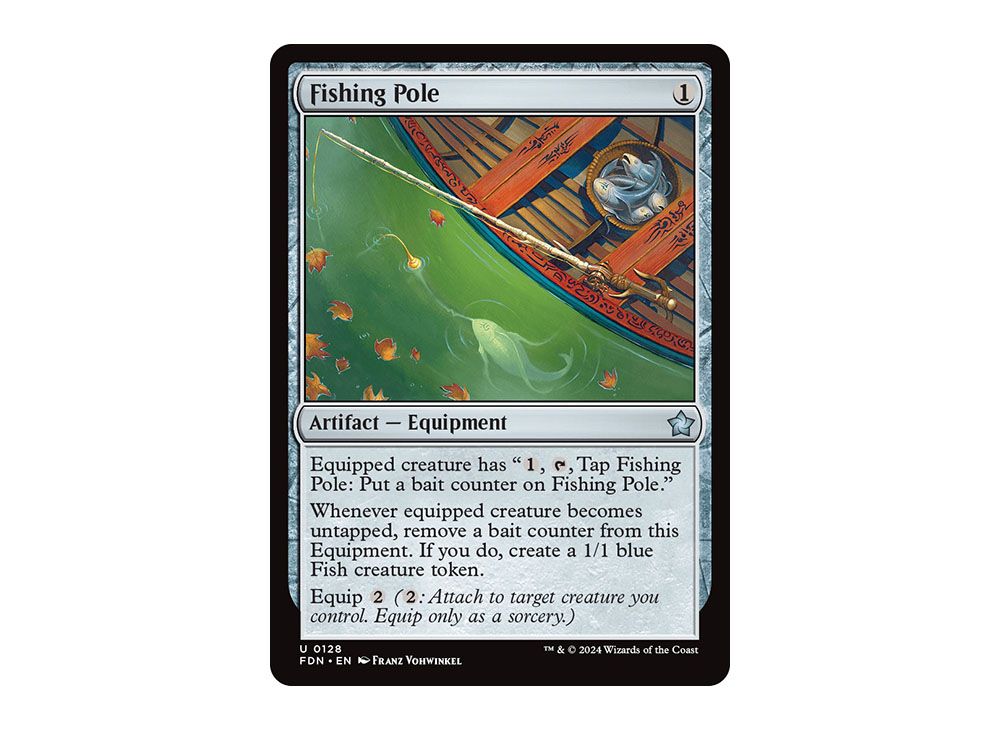 Fishing Pole U :Foil [FDN 0128] [EN](Foundations) | SNKRDUNK