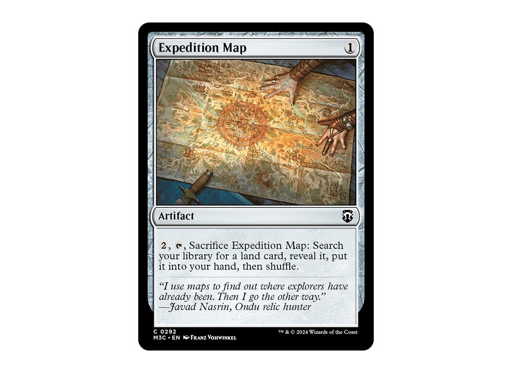 Expedition Map C :Foil [M3C 0292] [EN](Modern Horizons 3) | SNKRDUNK