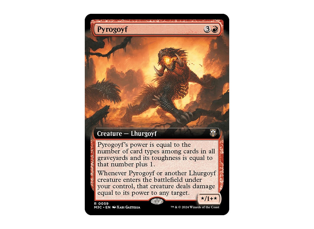 Pyrogoyf R :Foil [M3C 0059] [EN](Modern Horizons 3) | SNKRDUNK