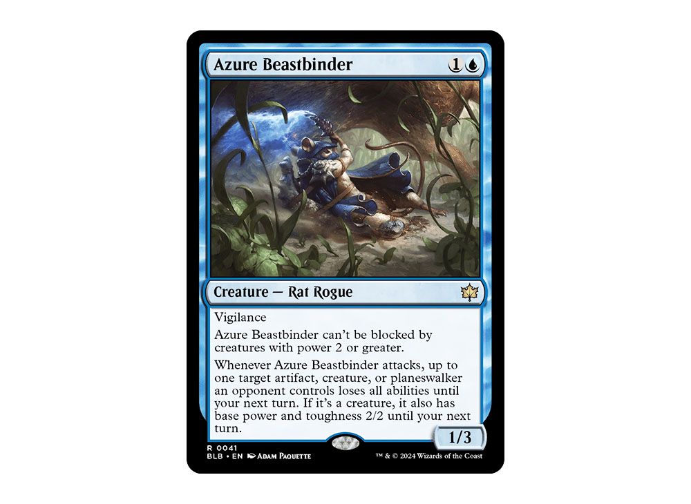 Azure Beastbinder R :Foil [BLB 0041] [EN](Bloomburrow) | SNKRDUNK